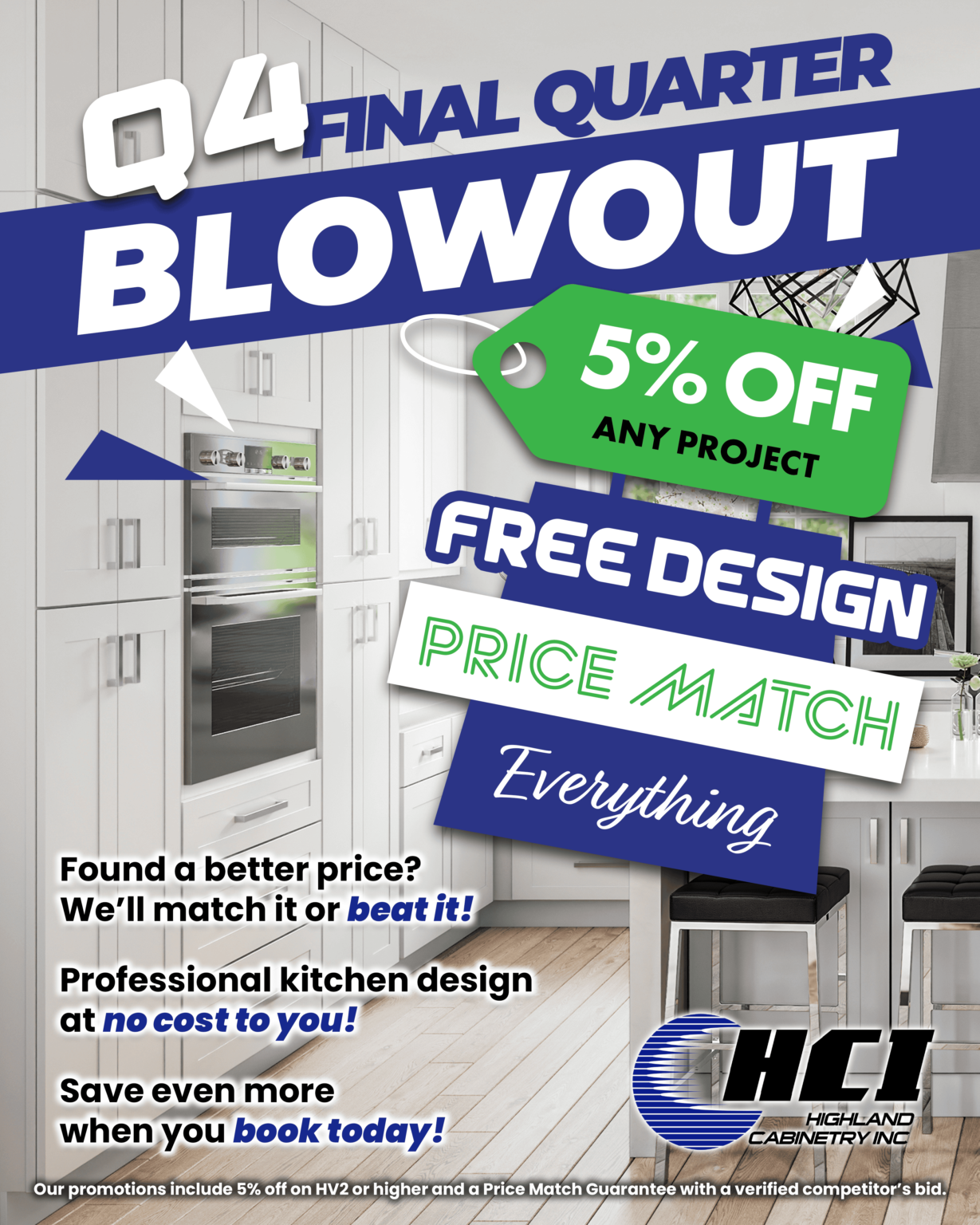 Q4 Blowout Specials | Highland Cabinetry